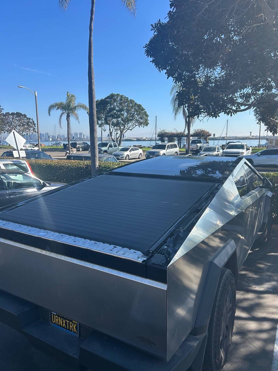 Stainless tailgate cap and sail panels | Page 2 | Tesla Cybertruck ...