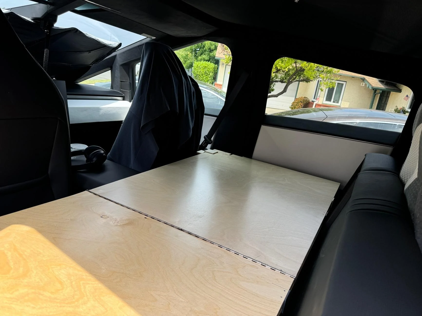 Bunk Bed installed in my Cybertruck | Tesla Cybertruck Forum ...