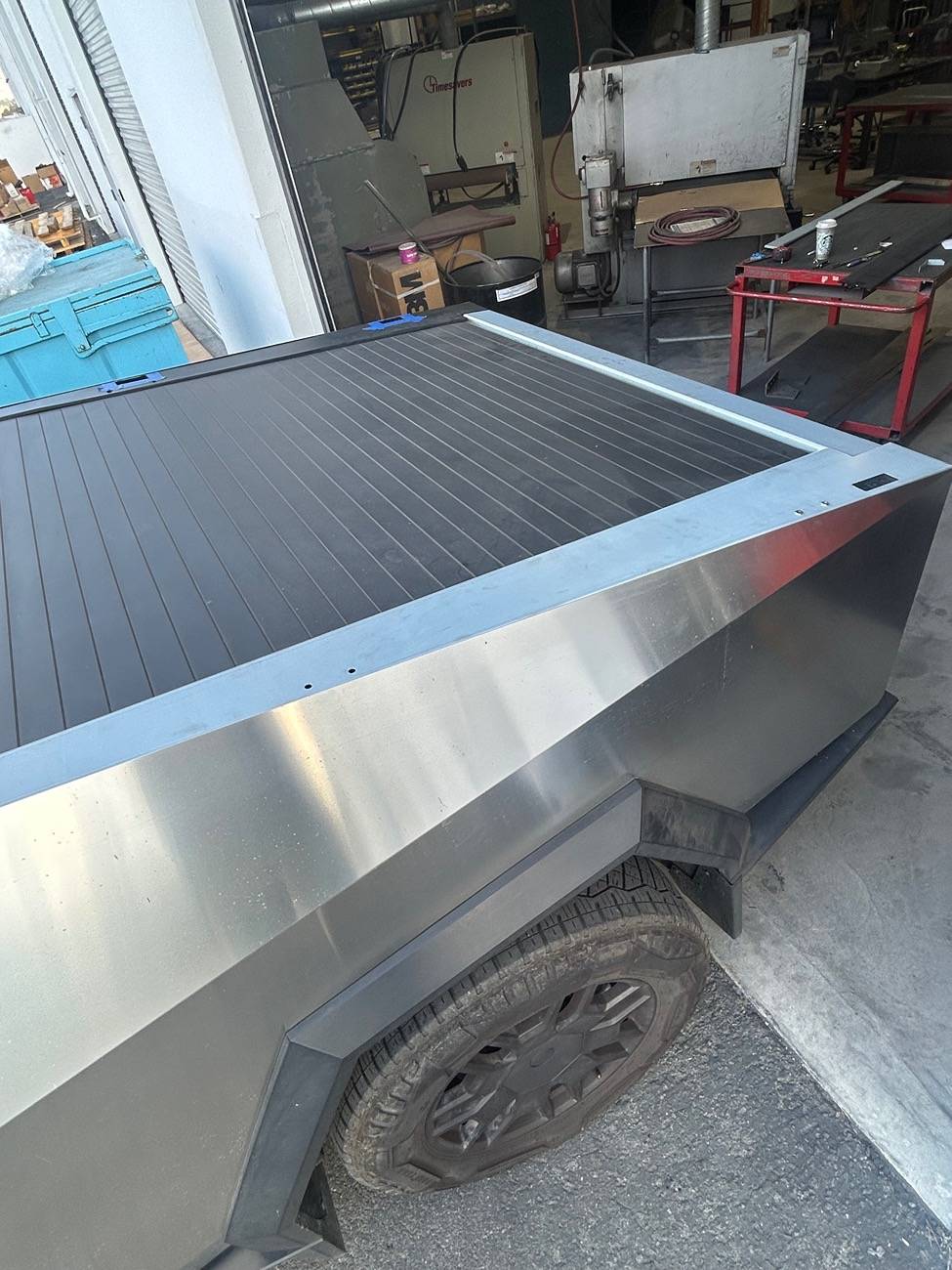 Stainless tailgate cap and sail panels | Page 3 | Tesla Cybertruck ...