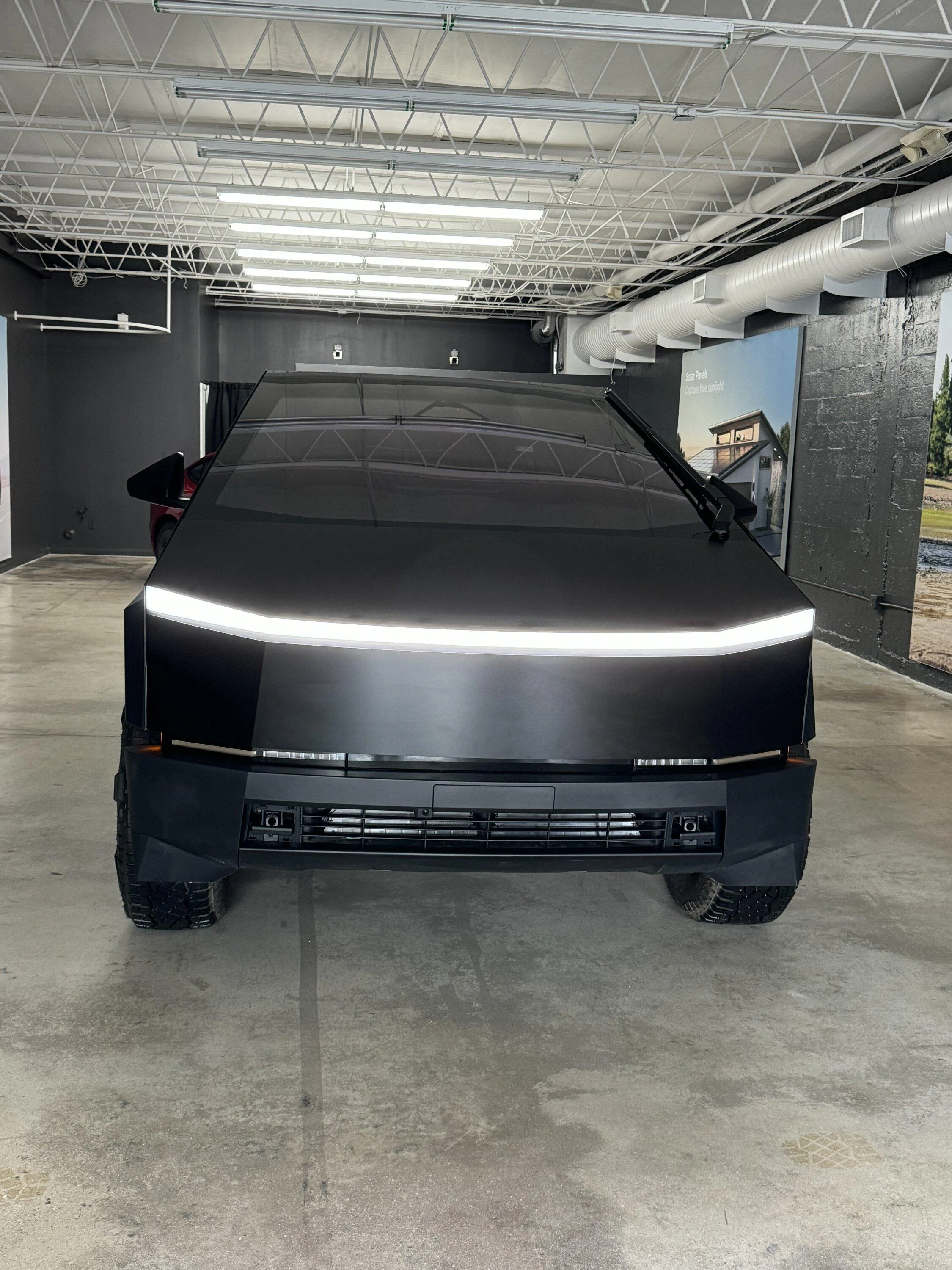 BLACK Vinyl Wrap & PPF Cybertruck -- Photos & Videos | Tesla Cybertruck ...