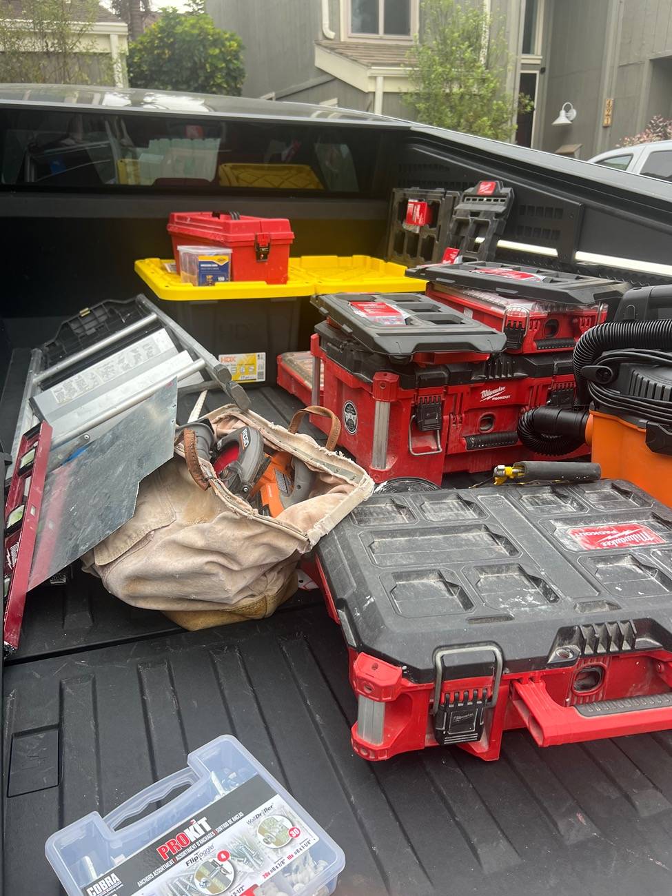 Ideas to efficiently store your tools ? | Tesla Cybertruck Forum ...