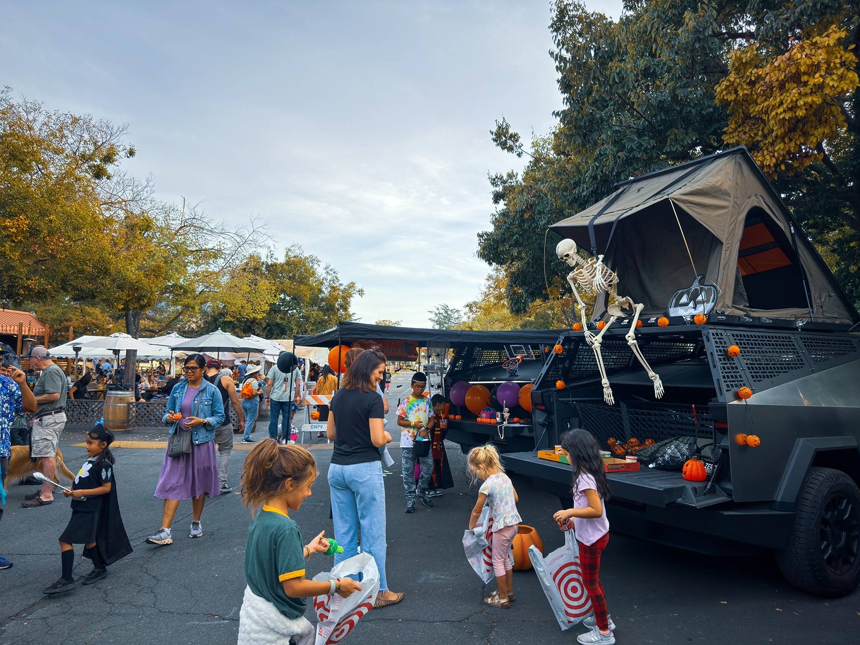 Trunk-or-Treating Cybertruck Style: Halloween Fun for All! | Tesla ...