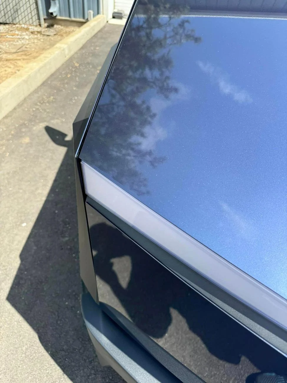 Mineral Blue Gloss Wrap + XPEL Prime XR Plus Tint | Tesla Cybertruck ...