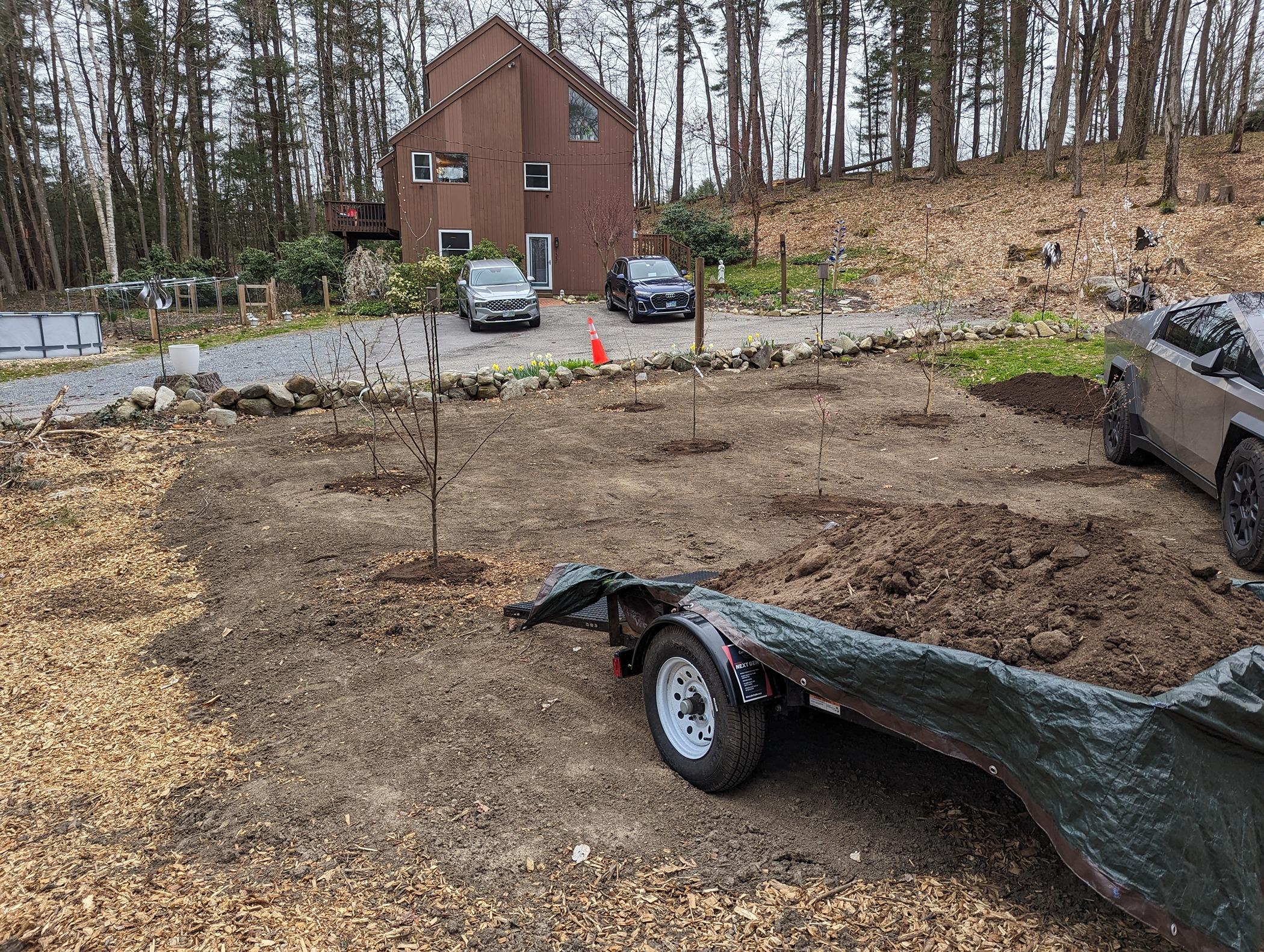 Landscaping + forestry using my Cybertruck work truck! 🚜 Check out ...