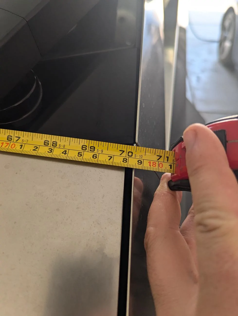 Does anyone know the length and width of the frunk hood? | Tesla ...