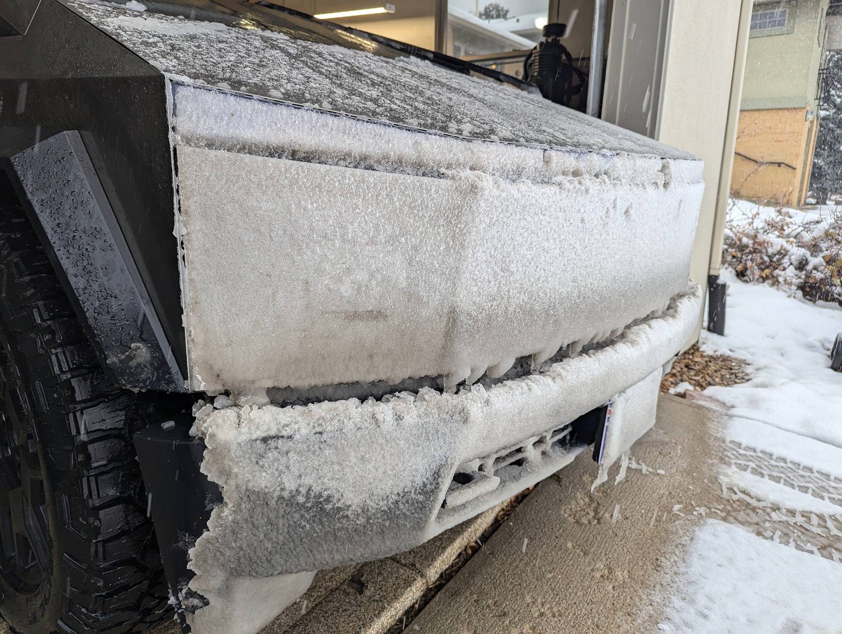 Frozen snow / ice blocked my headlights last night | Page 9 | Tesla ...