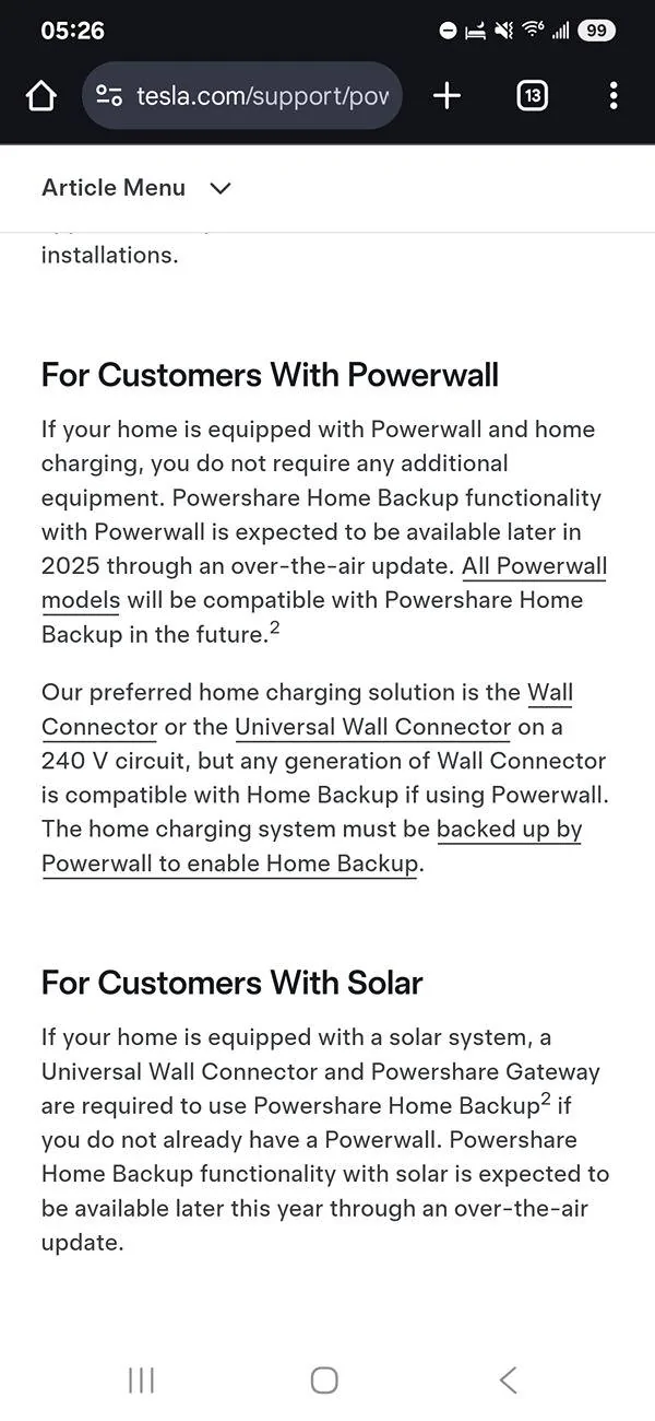 Powershare, gen 3 wall connector, and powerwalls: not yet activated ...