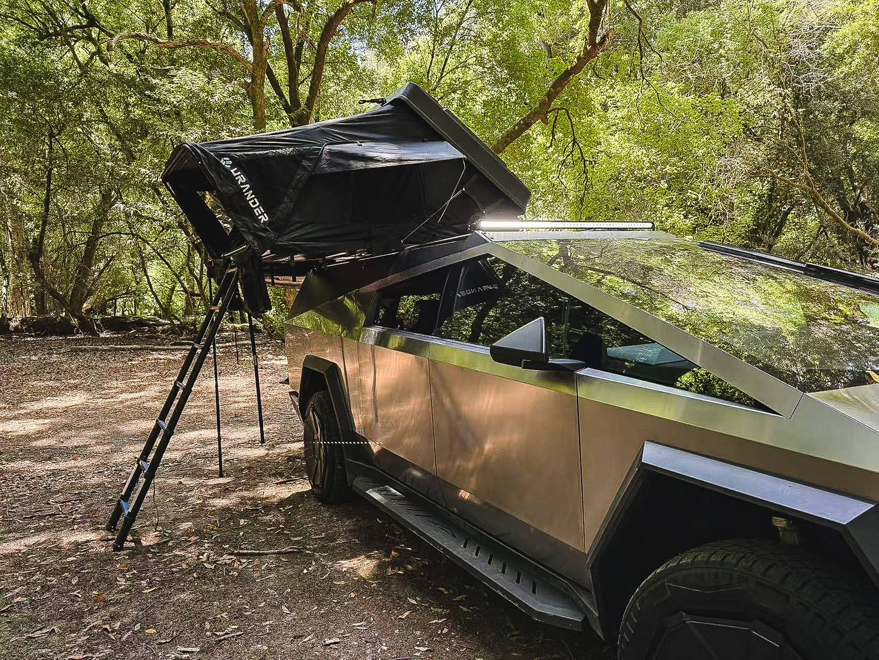 [URANDER NEW RELEASE] Ultra-Slim Hard Shell Queen Size Rooftop Tent ...