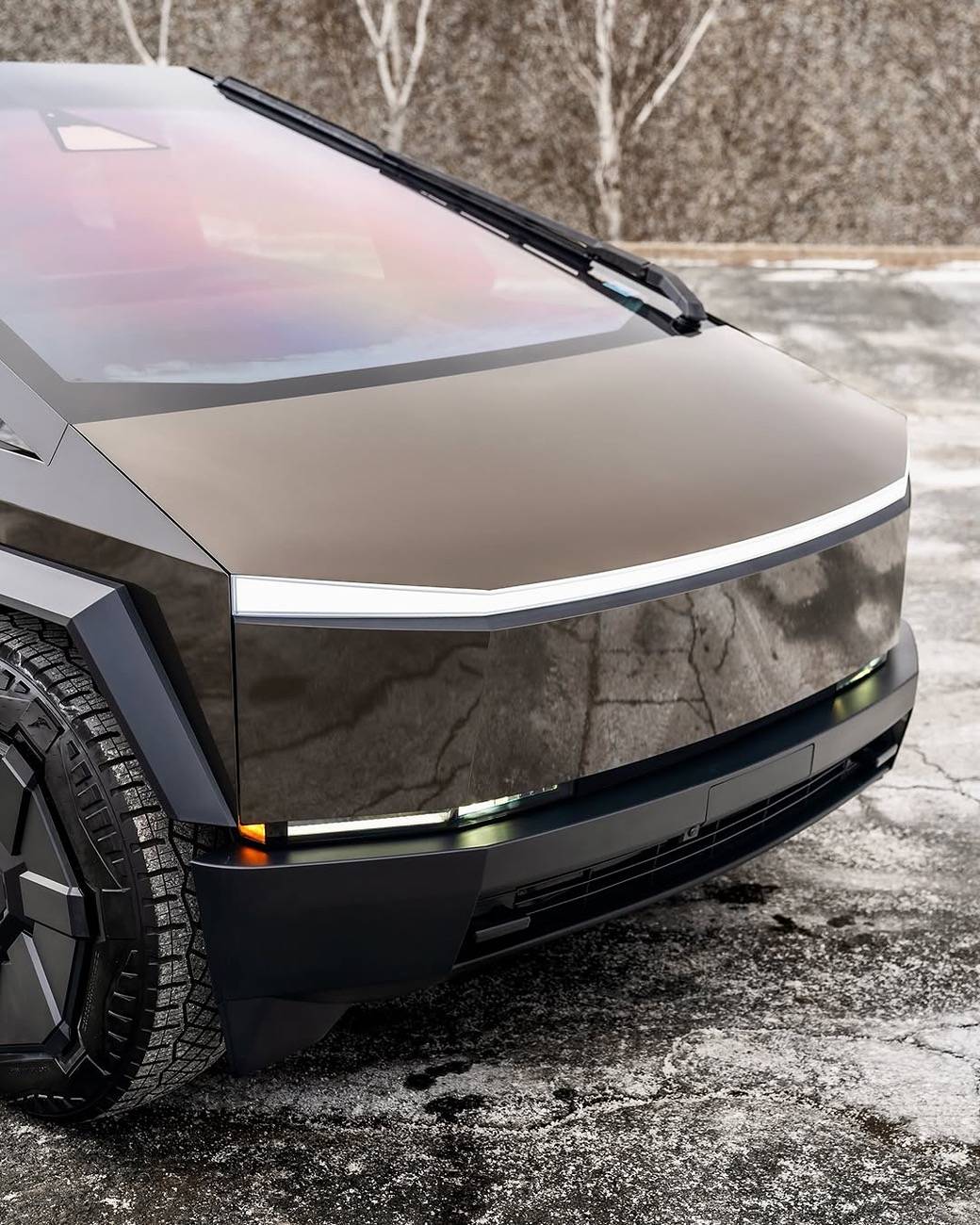 Pure PPF Platinum Cybertruck wrapped by Eastern Legends | Tesla ...