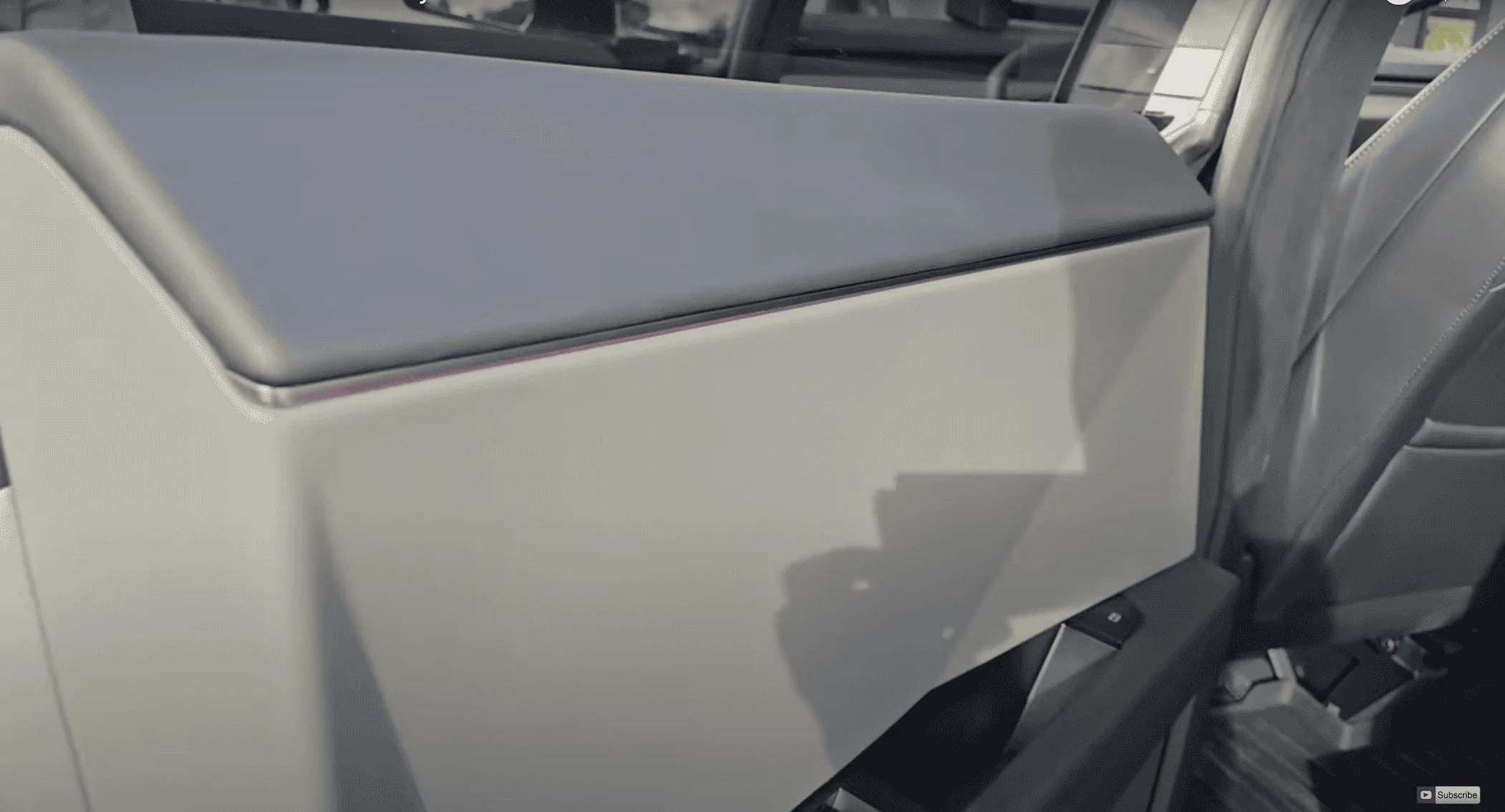 Tactical Grey Interior - Real Life Images [Photos] | Tesla Cybertruck ...