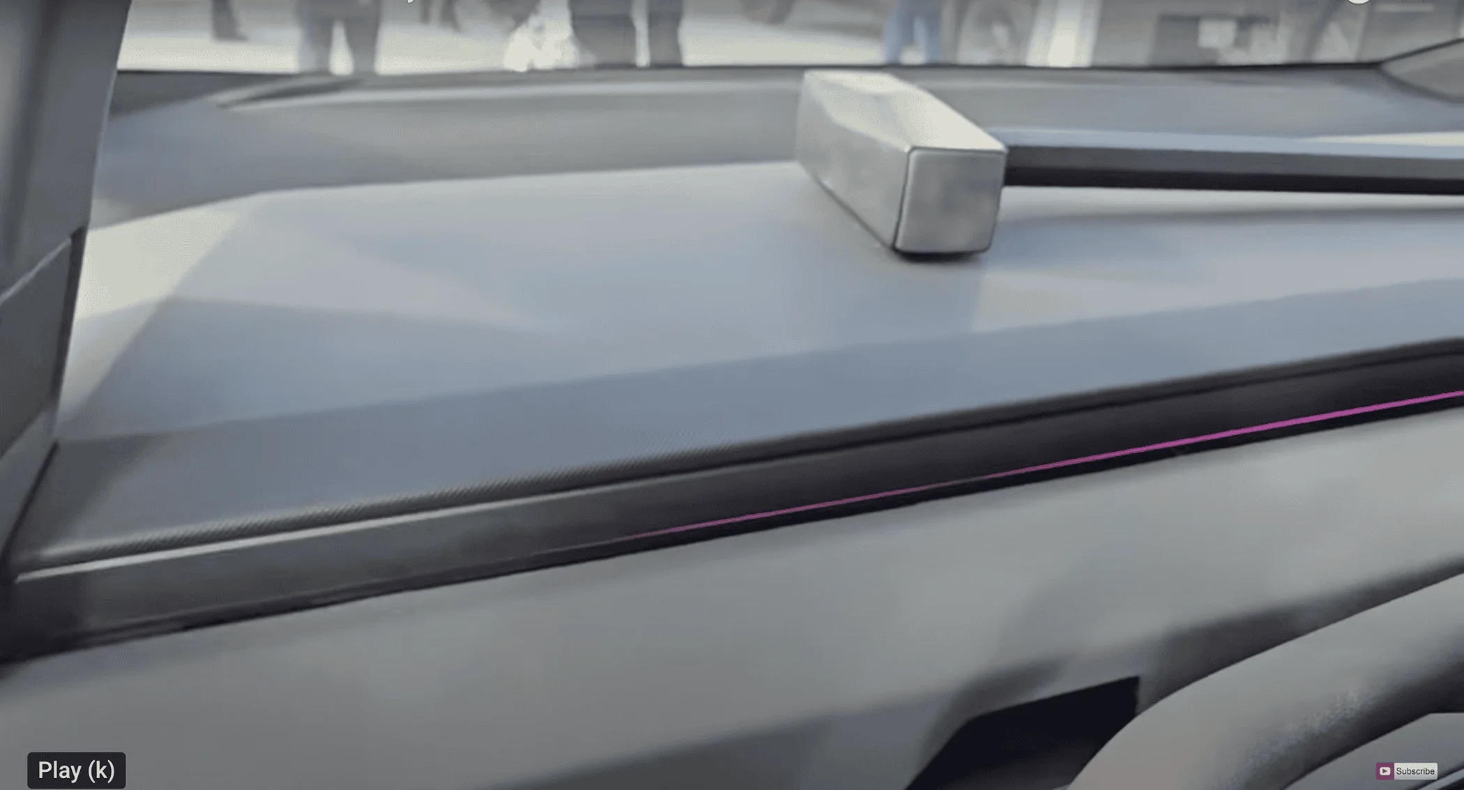 Tactical Grey Interior - Real Life Images [Photos] | Tesla Cybertruck ...