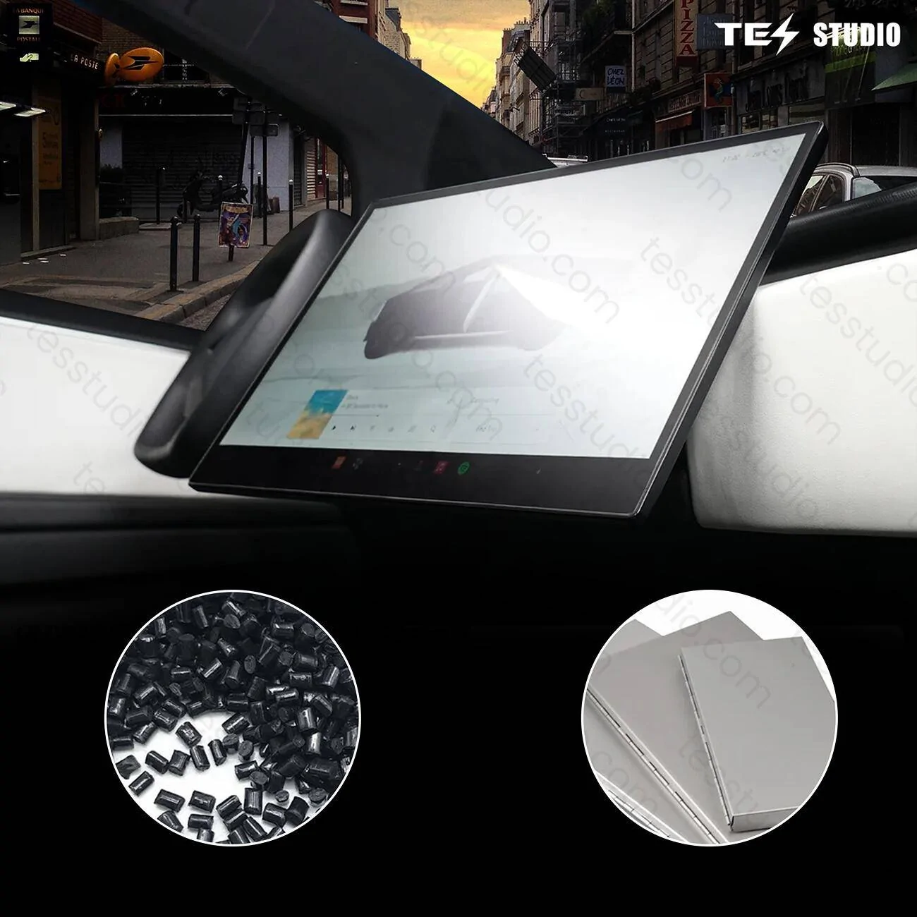 Tesstudio - Cybertruck Screen Rotation Adjuster -- Exclusive Offers ...
