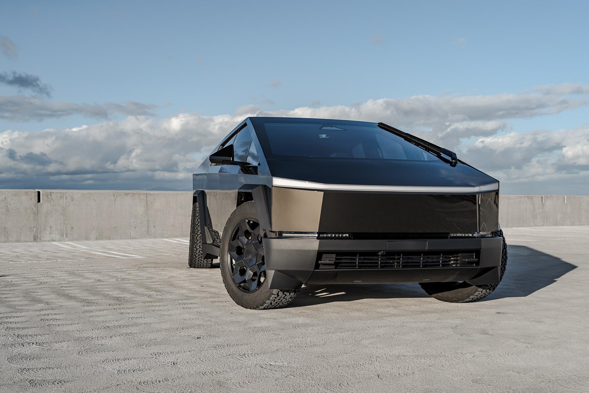 Pure PPF Platinum Wrapped Cybertruck | Tesla Cybertruck Forum ...