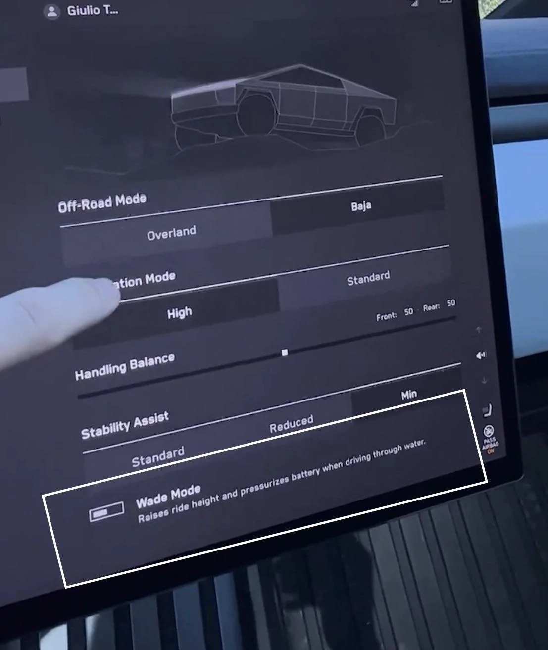 WADE MODE will let Cybertruck drive through water by raising ride ...