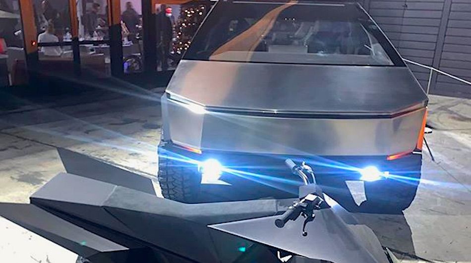 Cybertruck and Cyberquad grace Tesla holiday party | Tesla Cybertruck ...