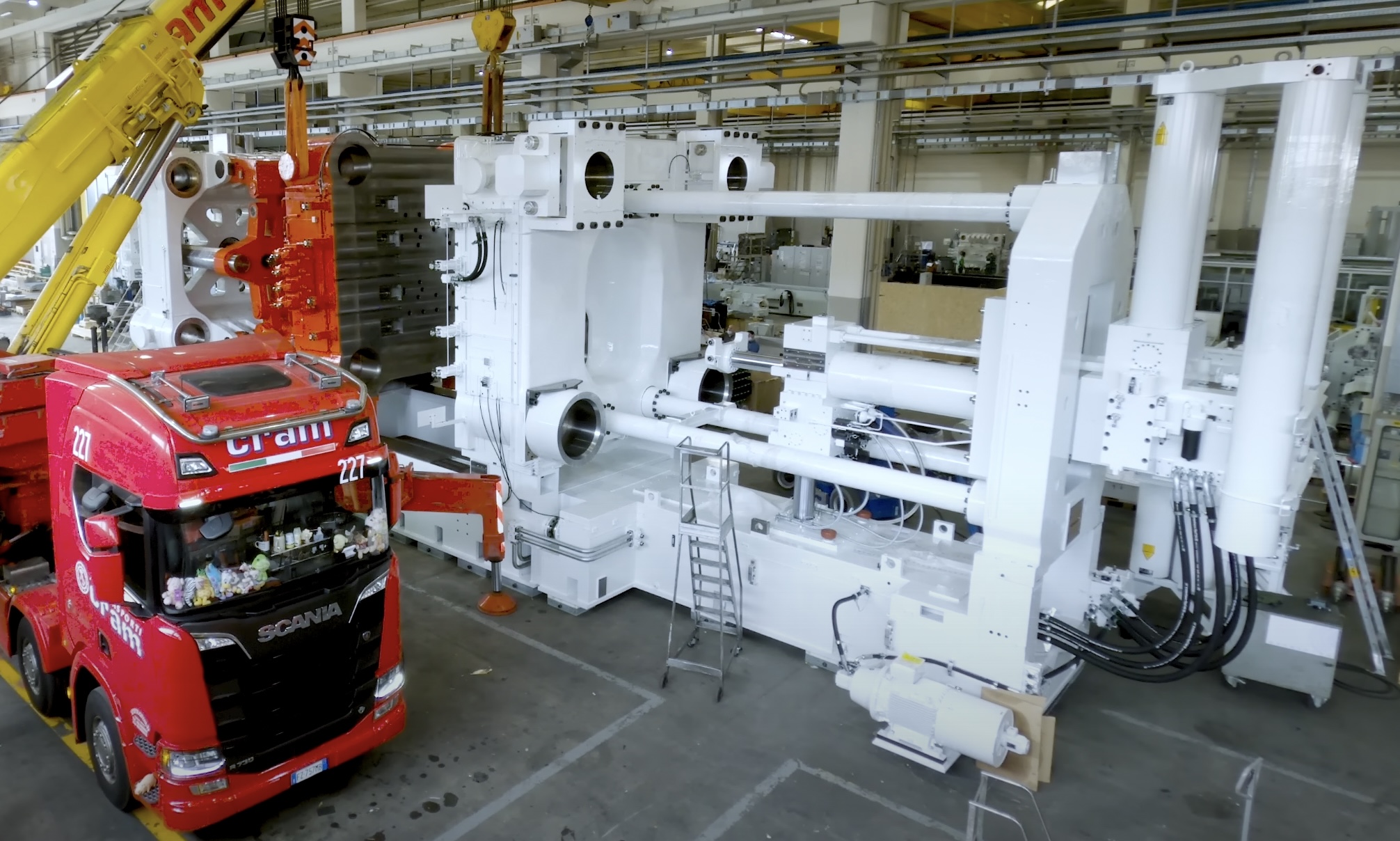 IDRA Assembling Second 9K Press In ITALY For Testing! | Tesla ...