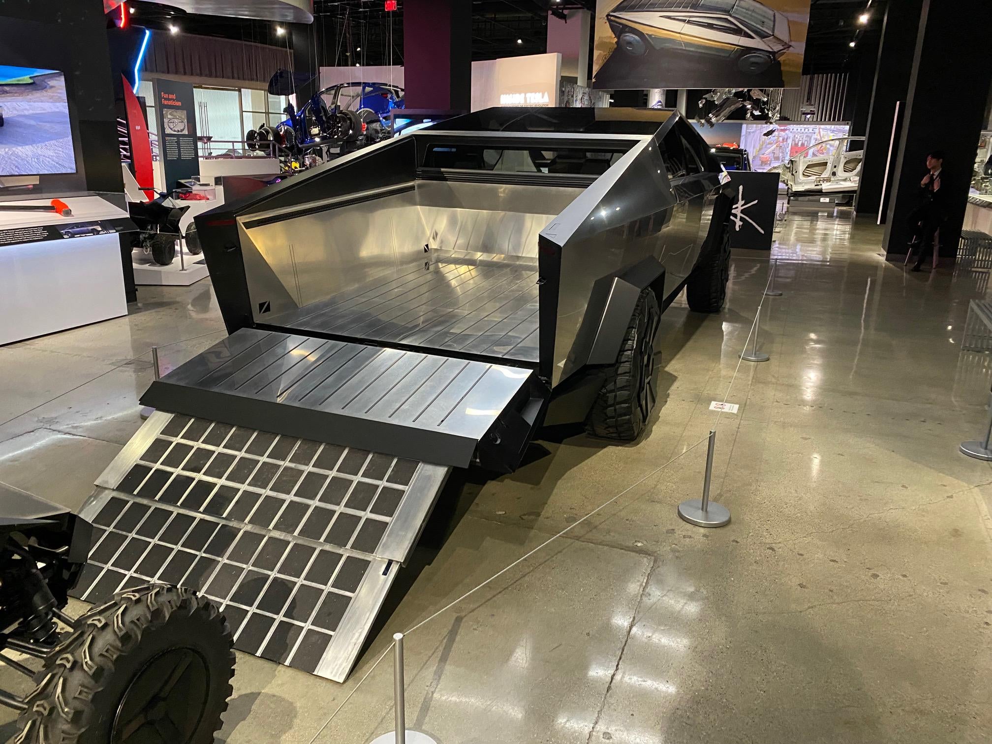 My First Look & Impressions at The Original Cybertruck | Tesla ...