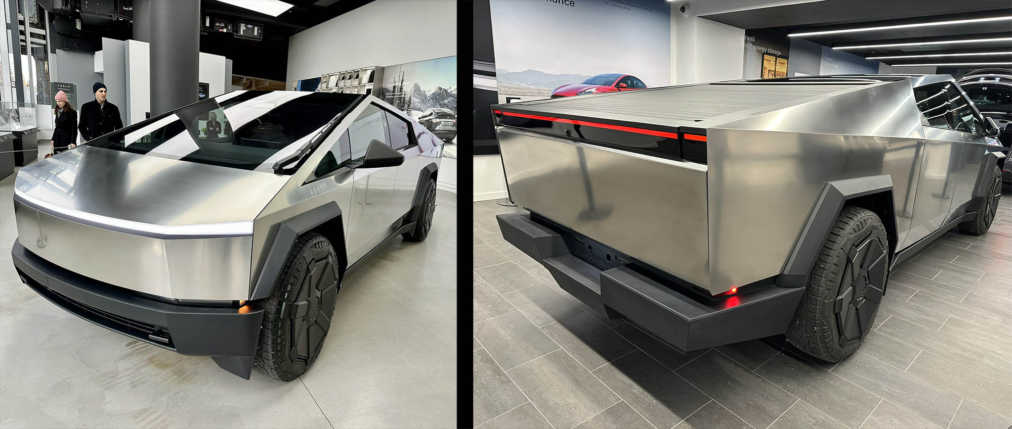 NYC & Tampa Florida stores have Cybertrucks! | Tesla Cybertruck Forum ...