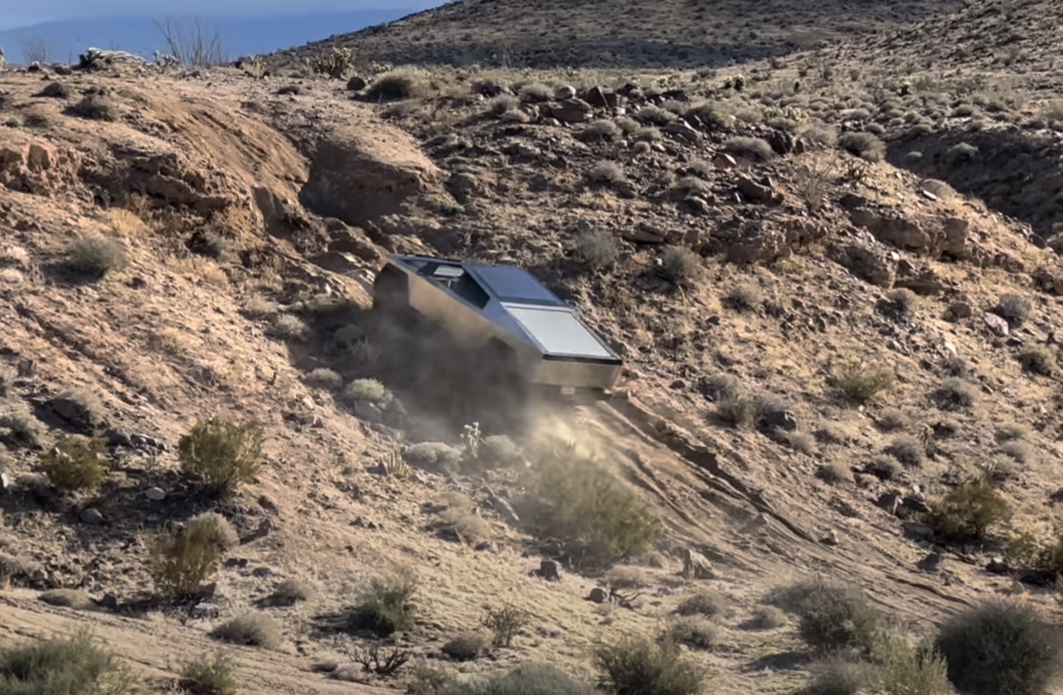 Cybertruck Steep Offroading Climbing Footage | Tesla Cybertruck Forum ...