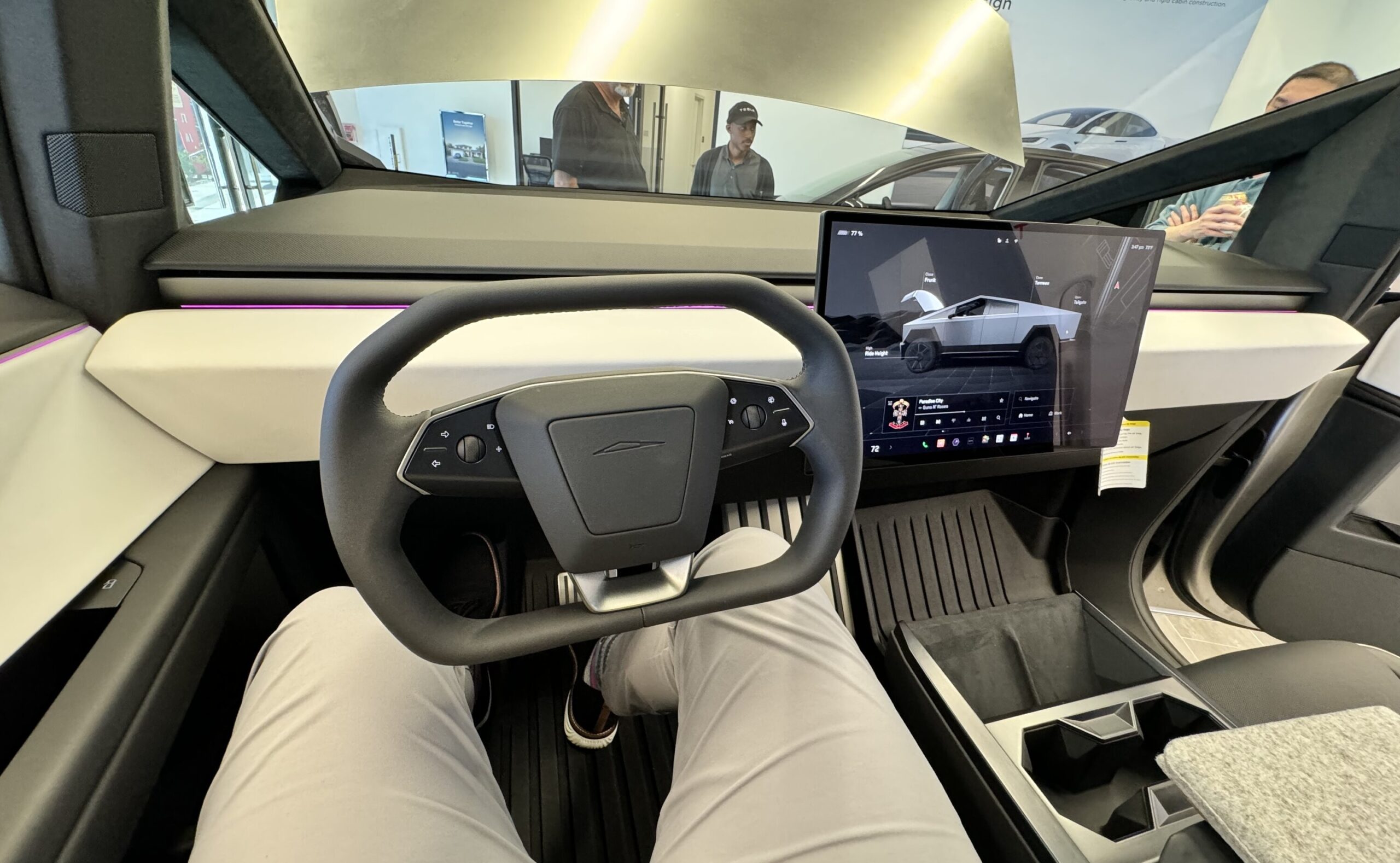 Scratch and Sniff - Cybertruck Show & Tell From Hands-On Seat Time in ...