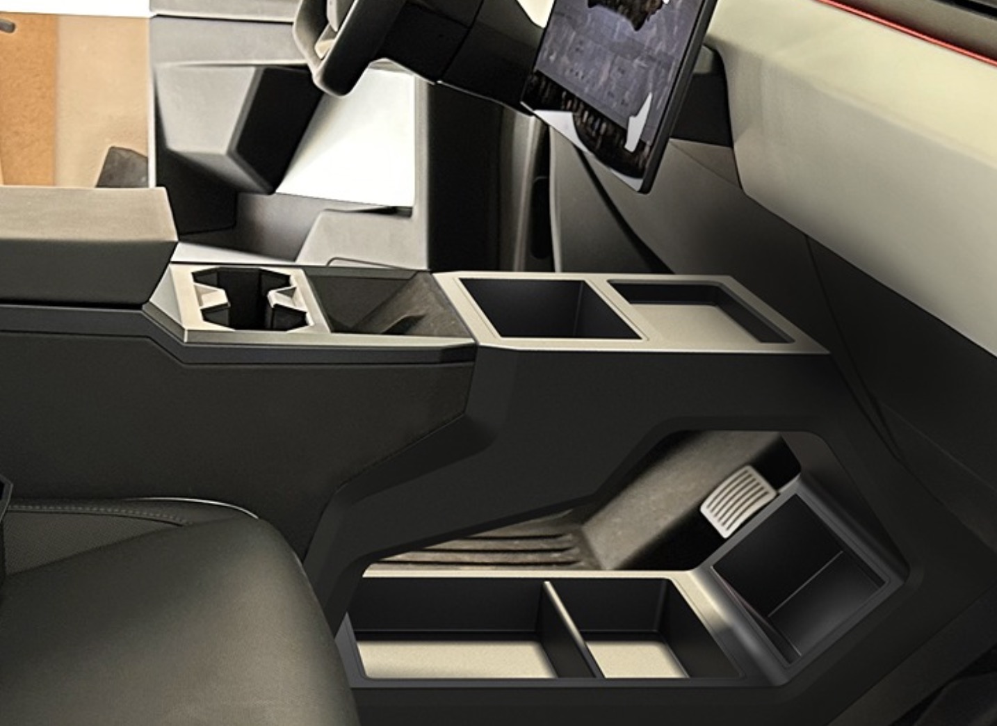 ELECFRESH | Center Floor Organizer | Tesla Cybertruck Forum ...
