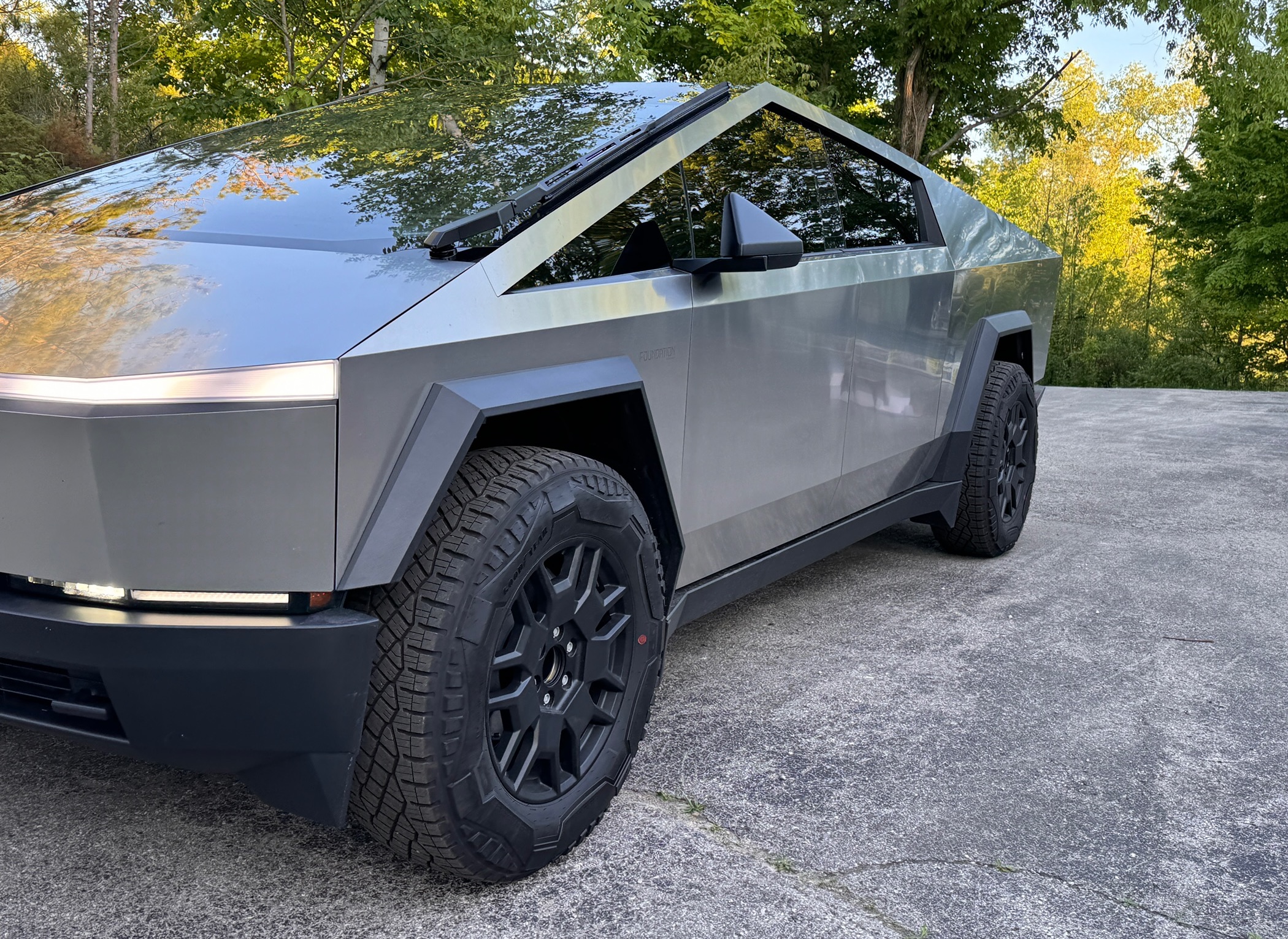 T-Sportline Wheel Spacers Installed (Before and After) | Tesla ...