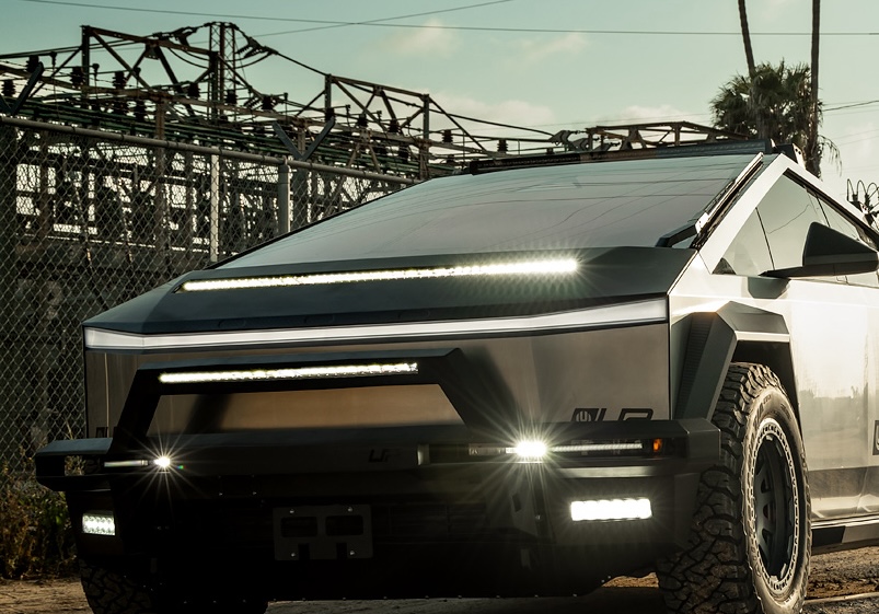New UP Invincible® 50" Double Row Light Bar | Tesla Cybertruck Forum ...