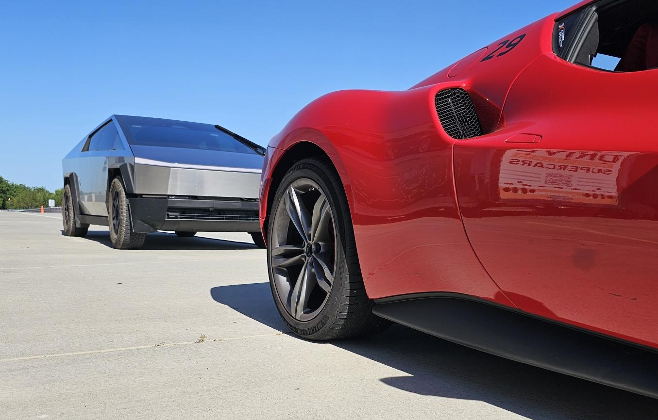 Cybertruck vs. Ferrari | Tesla Cybertruck Forum - Cybertruck Owners Club