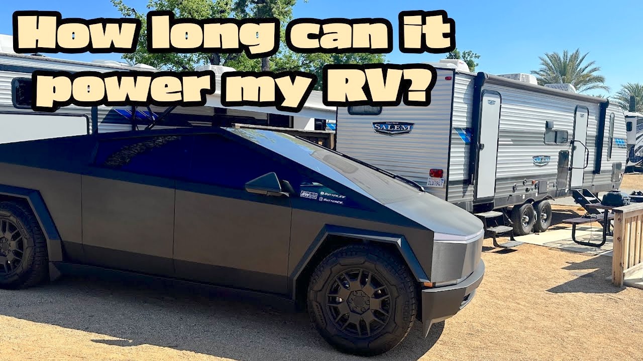 Powering an RV travel trailer with the Cybertruck -- Test Results ...