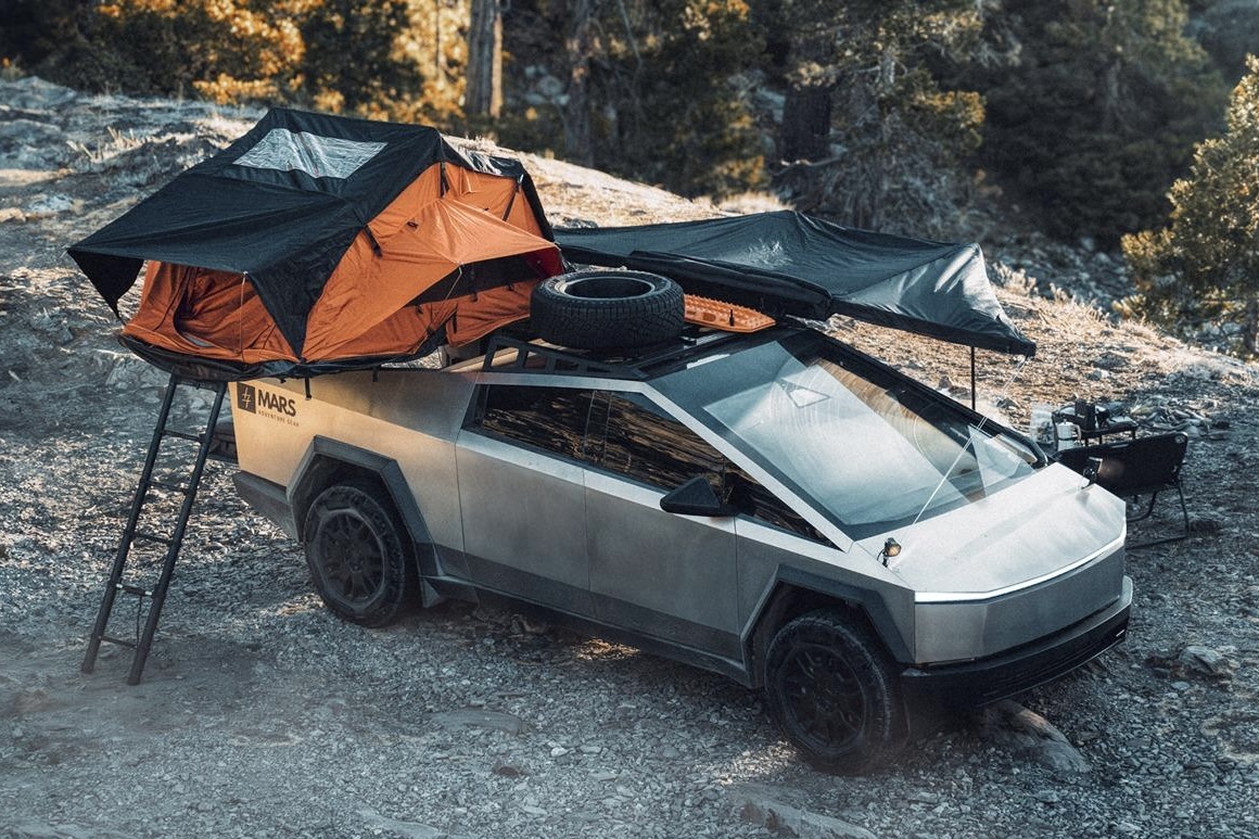 MARS™ CYBERLANDING KIT (Truck Bed) for Tesla Cybertruck Overlanders ...