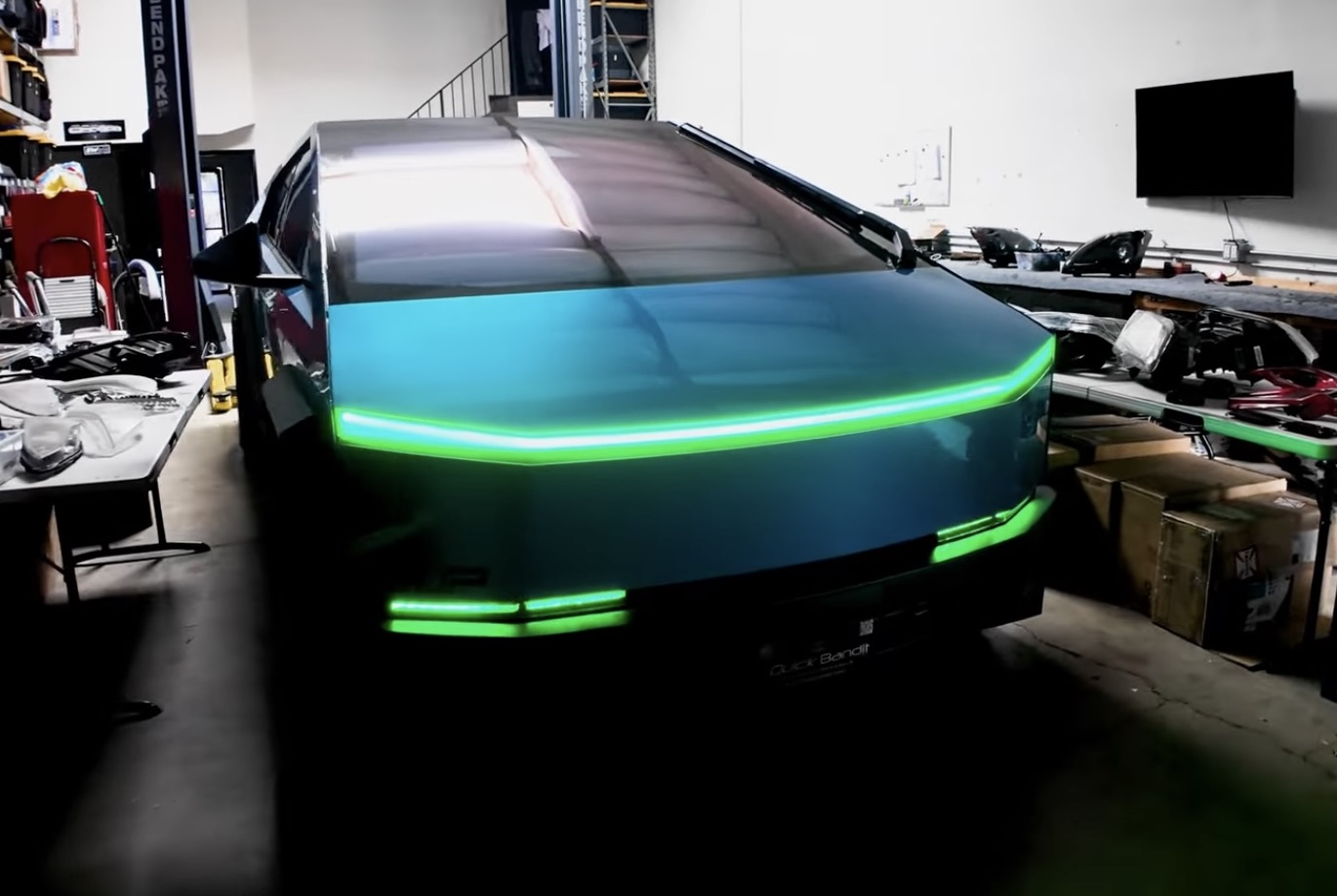 "Nemesis" DRL front light bar adjustable color mod by SW Lights! Color ...