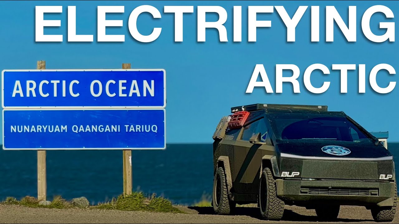 Tesla Cybertruck vs Arctic Ocean - Electrifying the Dempster Highway ...