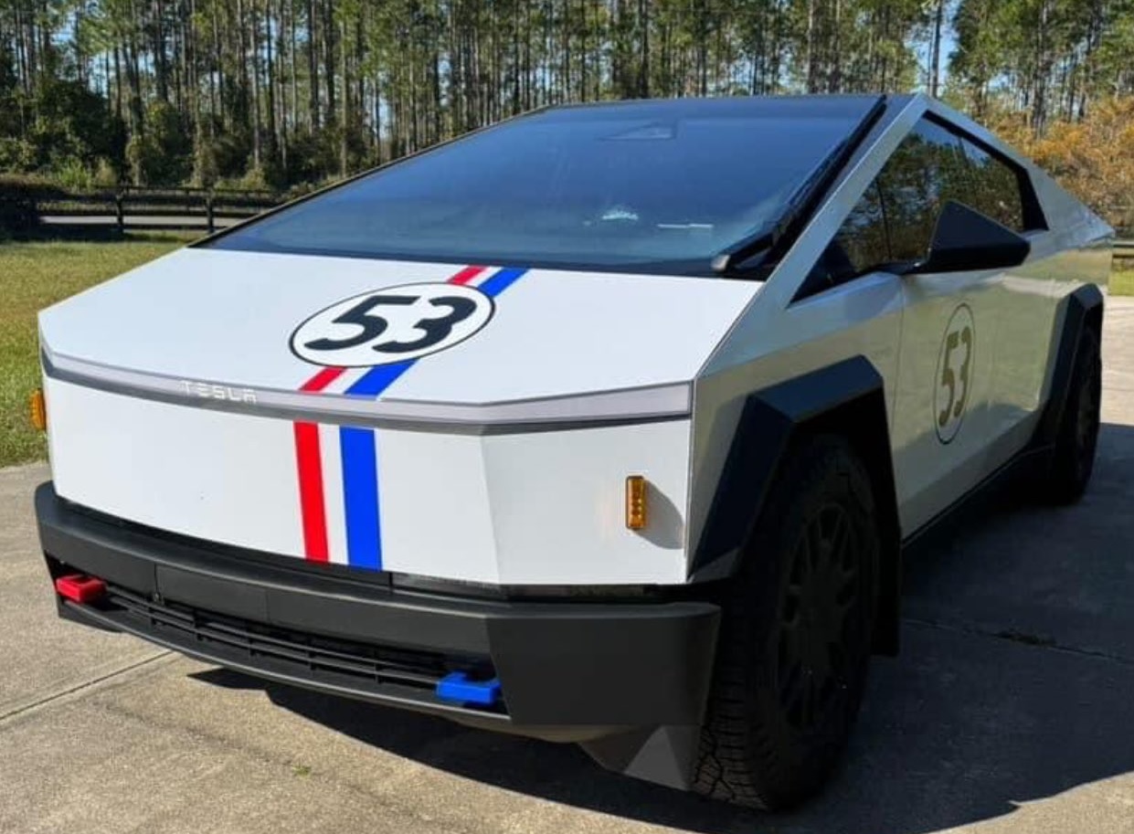 Herbie the Love Cybertruck | Tesla Cybertruck Forum - Cybertruck Owners ...