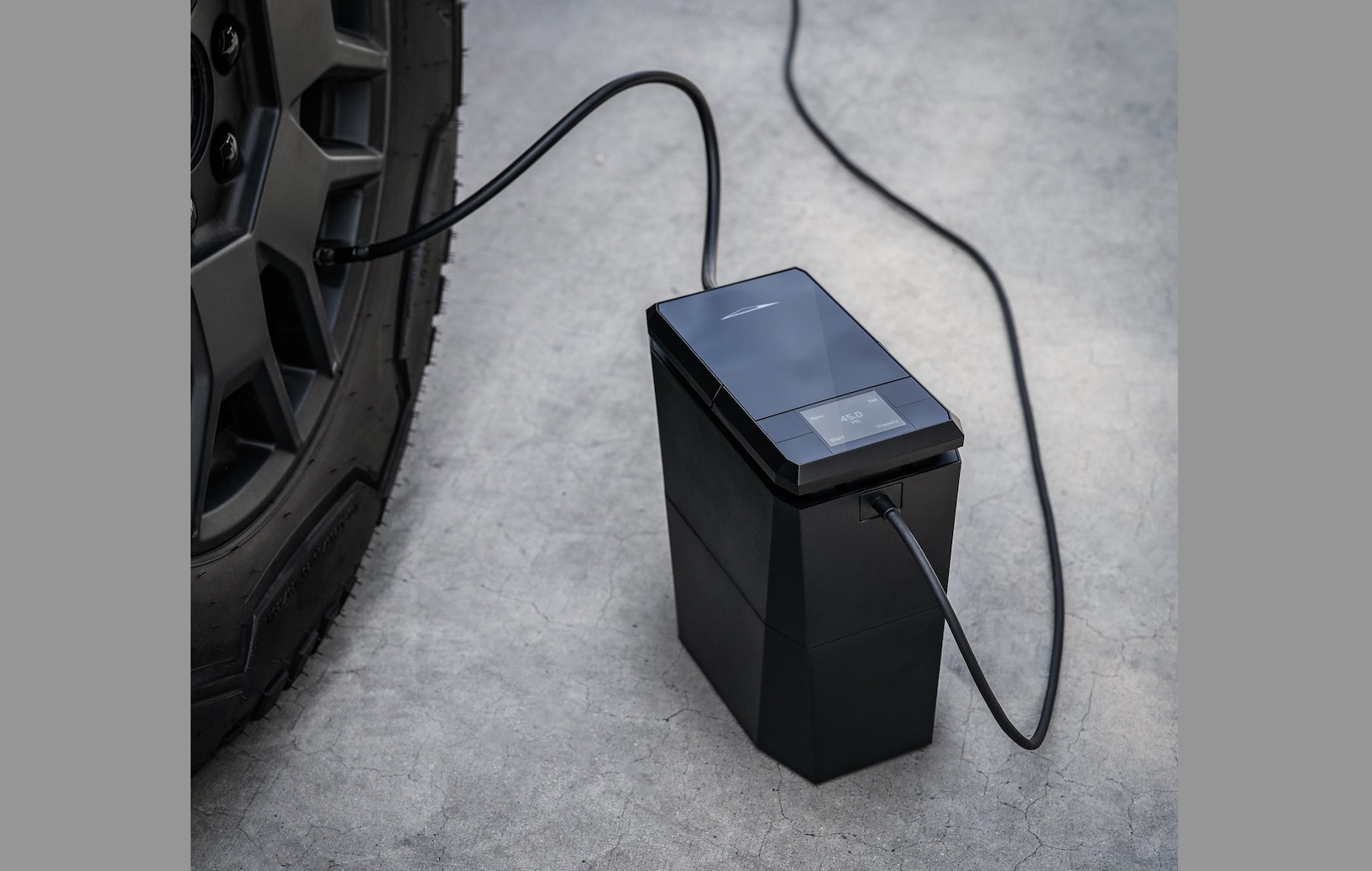 Cybertruck Air Compressor + Tire Repair Kit now available in Tesla Shop ...