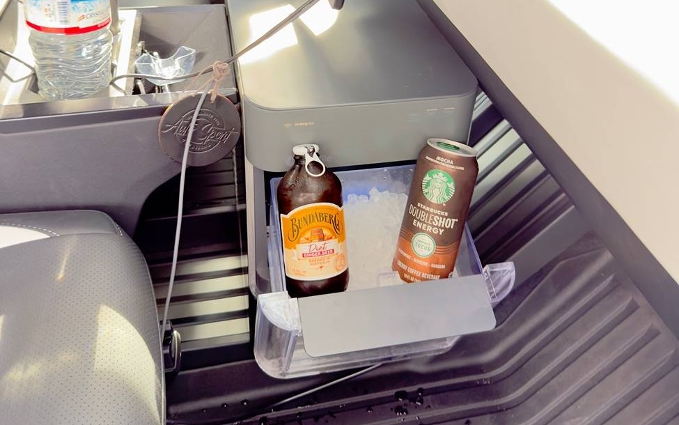Ice Machine Mounted in front cab (middle console area) | Tesla ...
