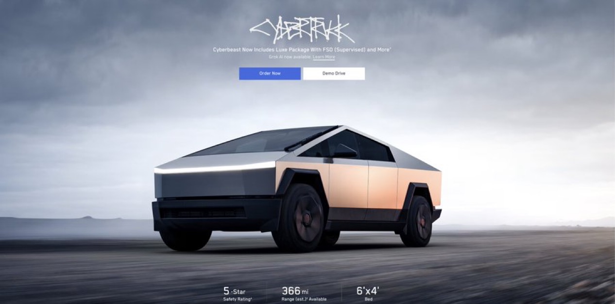 New Cyberbeast starting price: $114,990 (now including Luxe Package ...