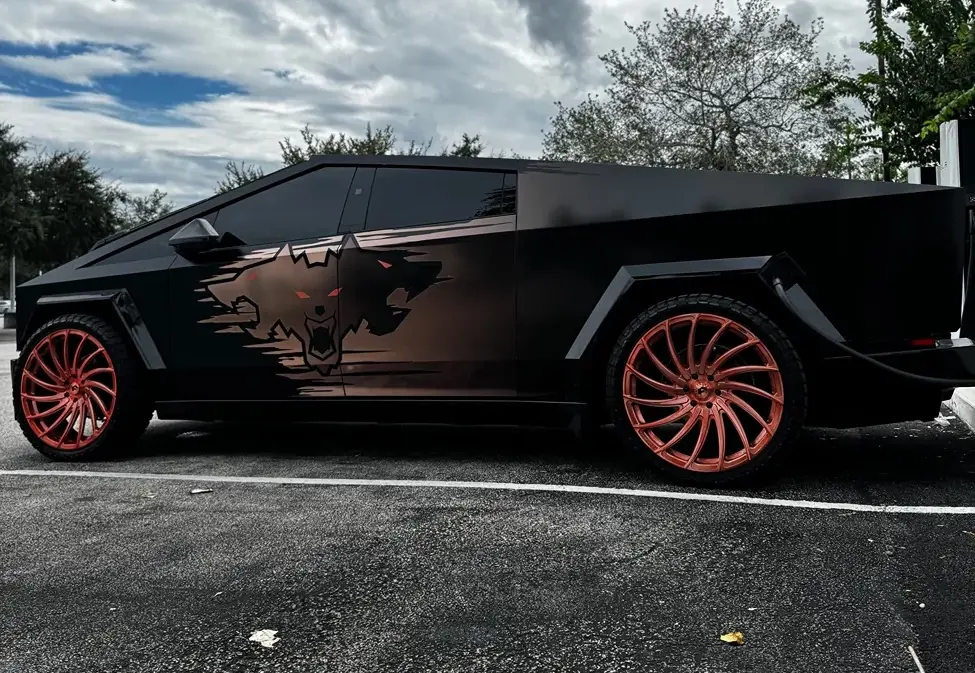 Beautiful CyberBeast out in the wild!!! | Tesla Cybertruck Forum ...