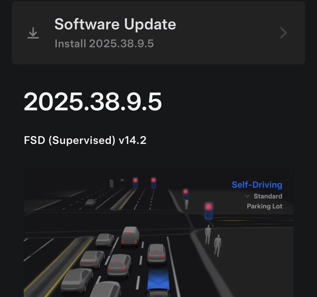 FSD v14.2 update rolling out now (including Cybertrucks) | Tesla ...