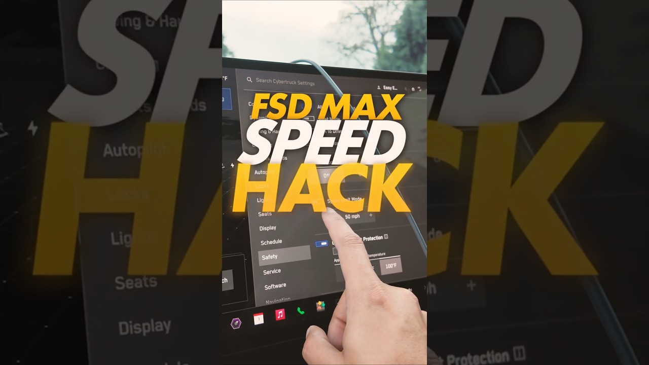 FSD v14 “Max Speed” Workaround (Not Perfect, But Helpful in Bad ...