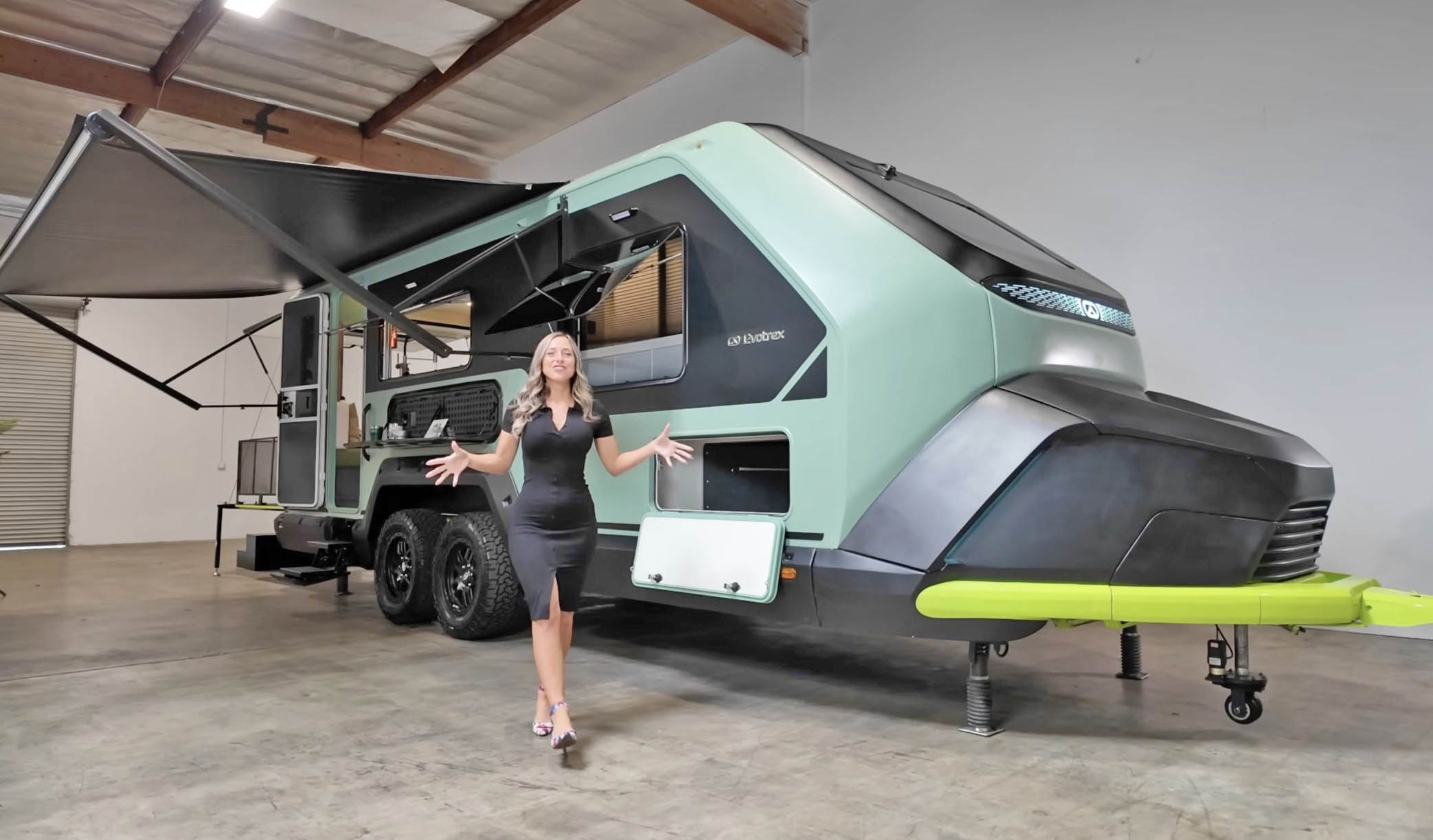 Evotrex-PG5 Electric RV 27-min Walkthrough: A Rolling Powerhouse ...